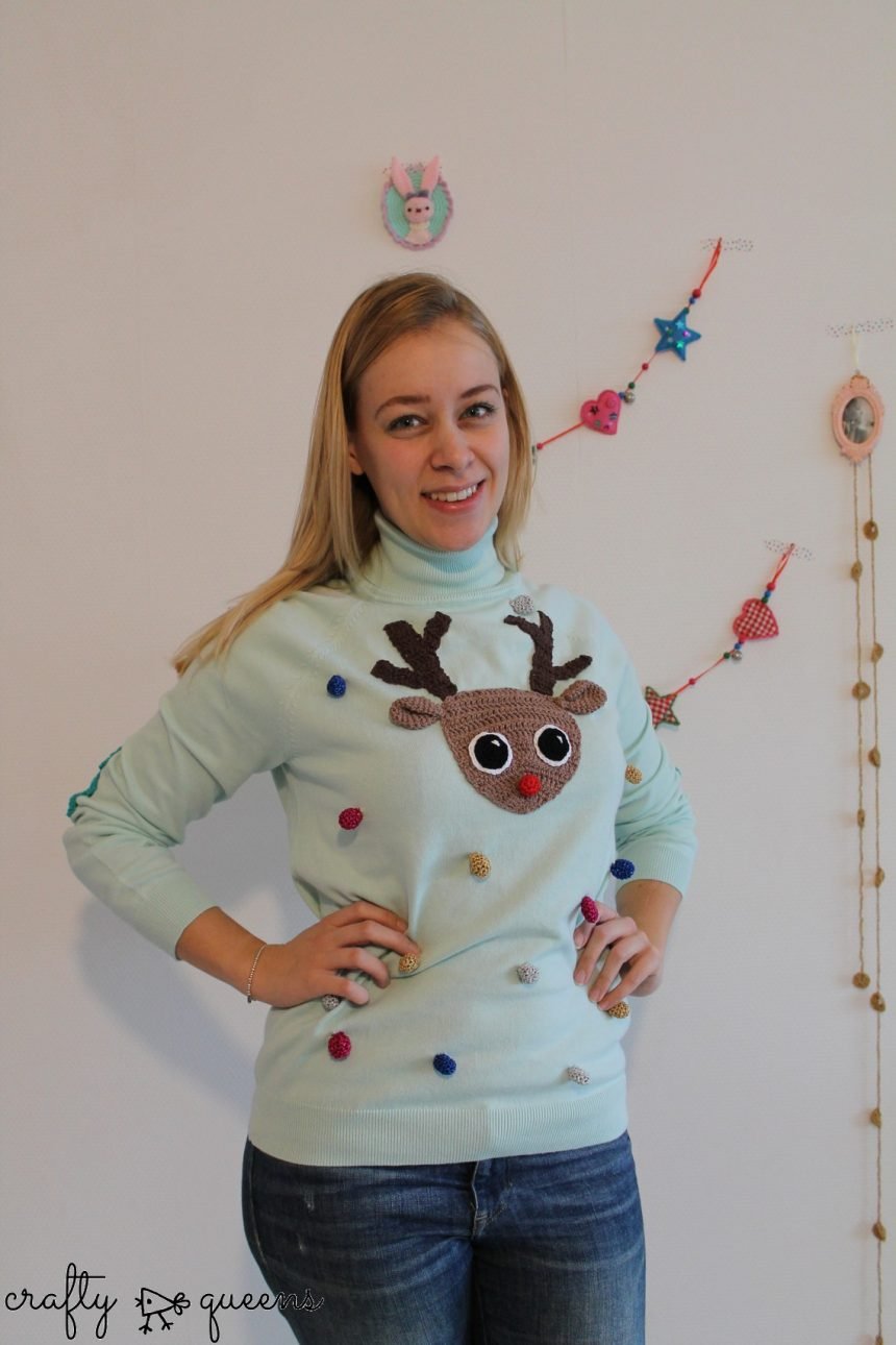 Ugly Christmas Sweater DIY! - New Leaf Designs