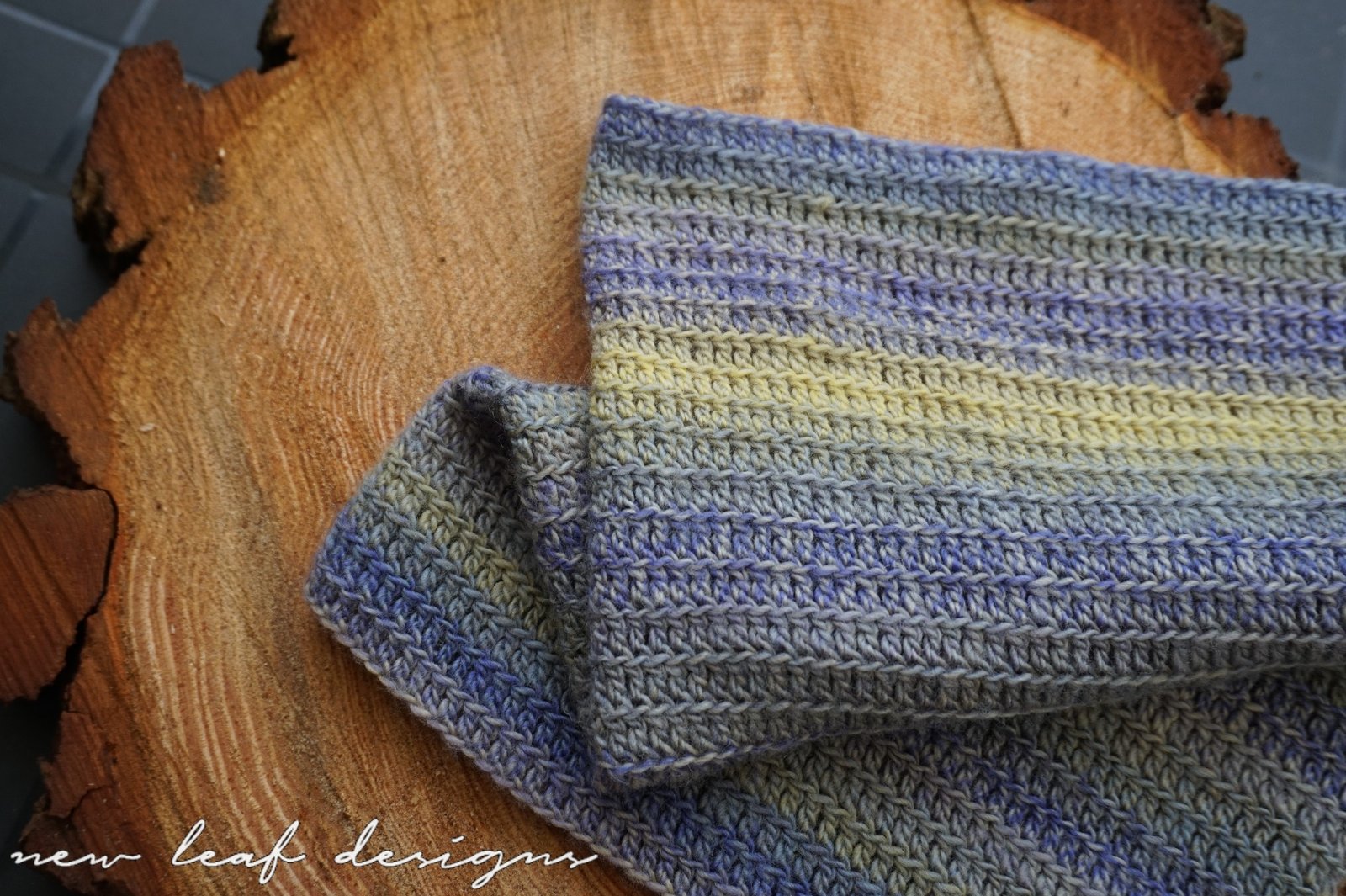 Timber Cowl and Wristies Reveal! - New Leaf Designs