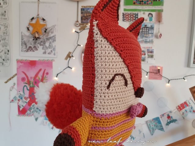 The Friendly Fox - Free Crochet Pattern - New Leaf Designs
