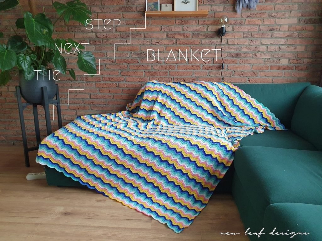 The Next Step Blanket - Free Crochet Pattern - New Leaf Designs