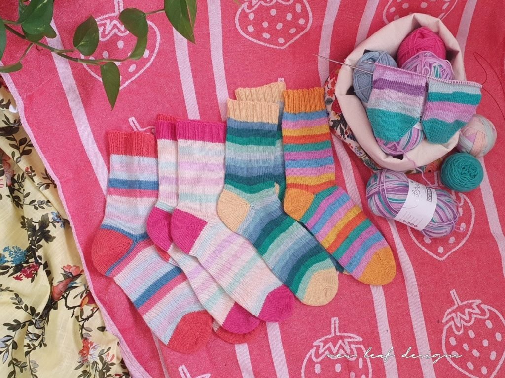 Summer Sock-a-Long - New Leaf Designs