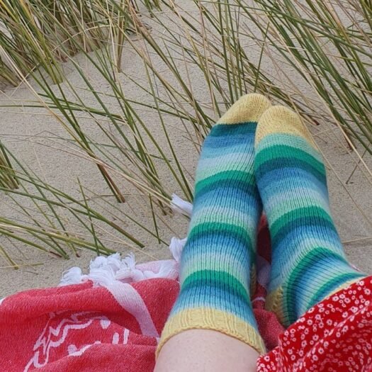 Classic New Leaf Socks Pattern - New Leaf Designs